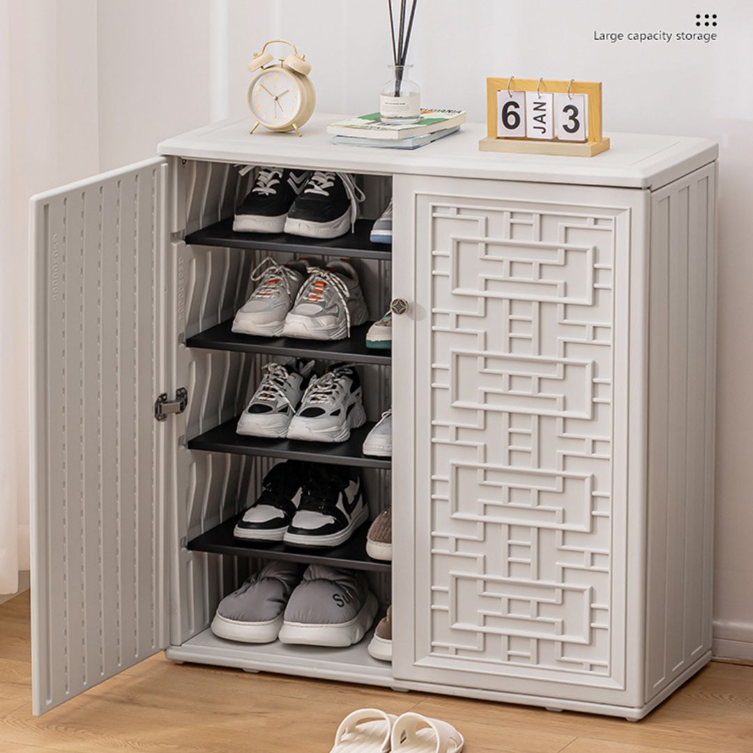 AVA Multipurpose Waterproof Outdoor Storage Shoe Cabinet White — The ...
