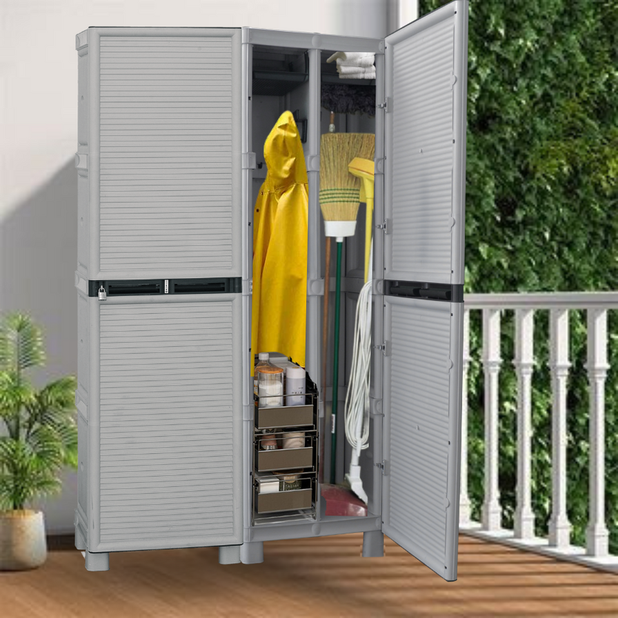 Linea Concert Slim Tall Clothes Cabinet — The Home Shoppe