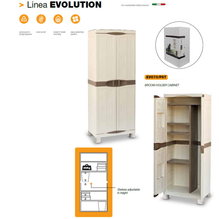 Linea Evolution Tall Multipurpose Outdoor Cabinet — The Home Shoppe
