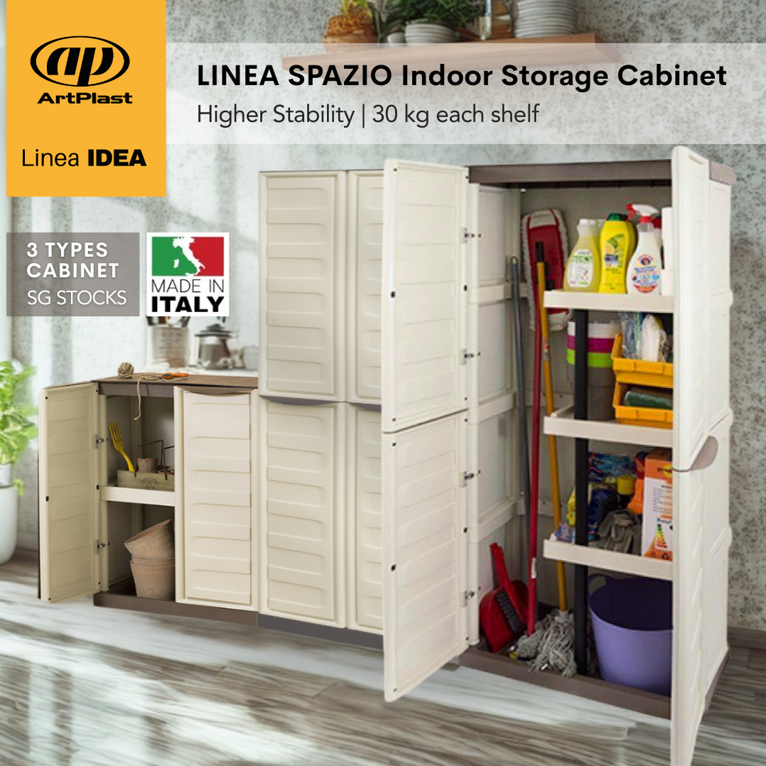 Linea Spazio Tall Utility Cabinet — The Home Shoppe