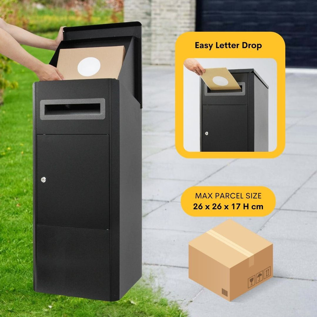 Lyla Letter Box Parcel Drop Box CP05 Outdoor Waterproof Lockable ...