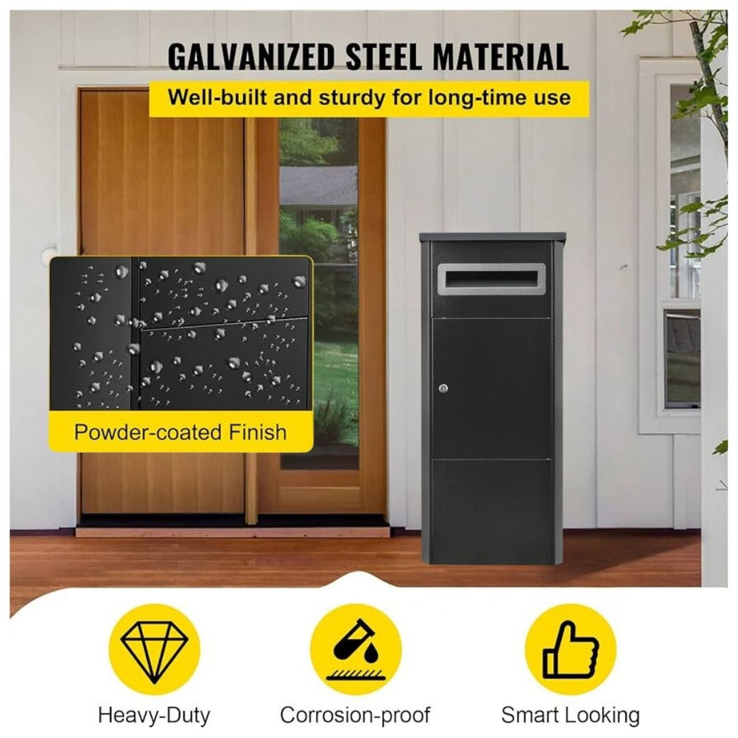 Lyla Letter Box Parcel Drop Box CP05 Outdoor Waterproof Lockable ...