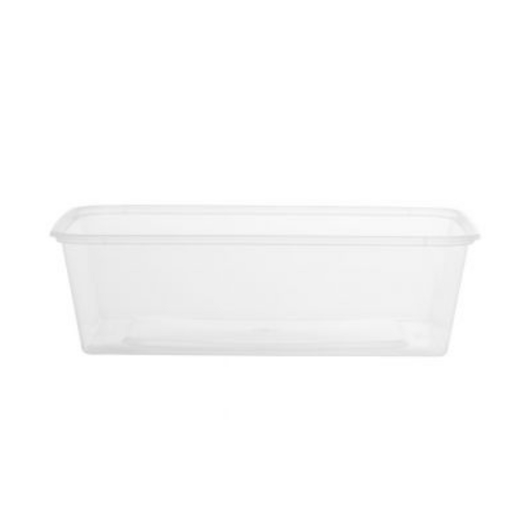 Takeaway: Rectangle Container 740ml + Lid - 10pcs — The Home Shoppe