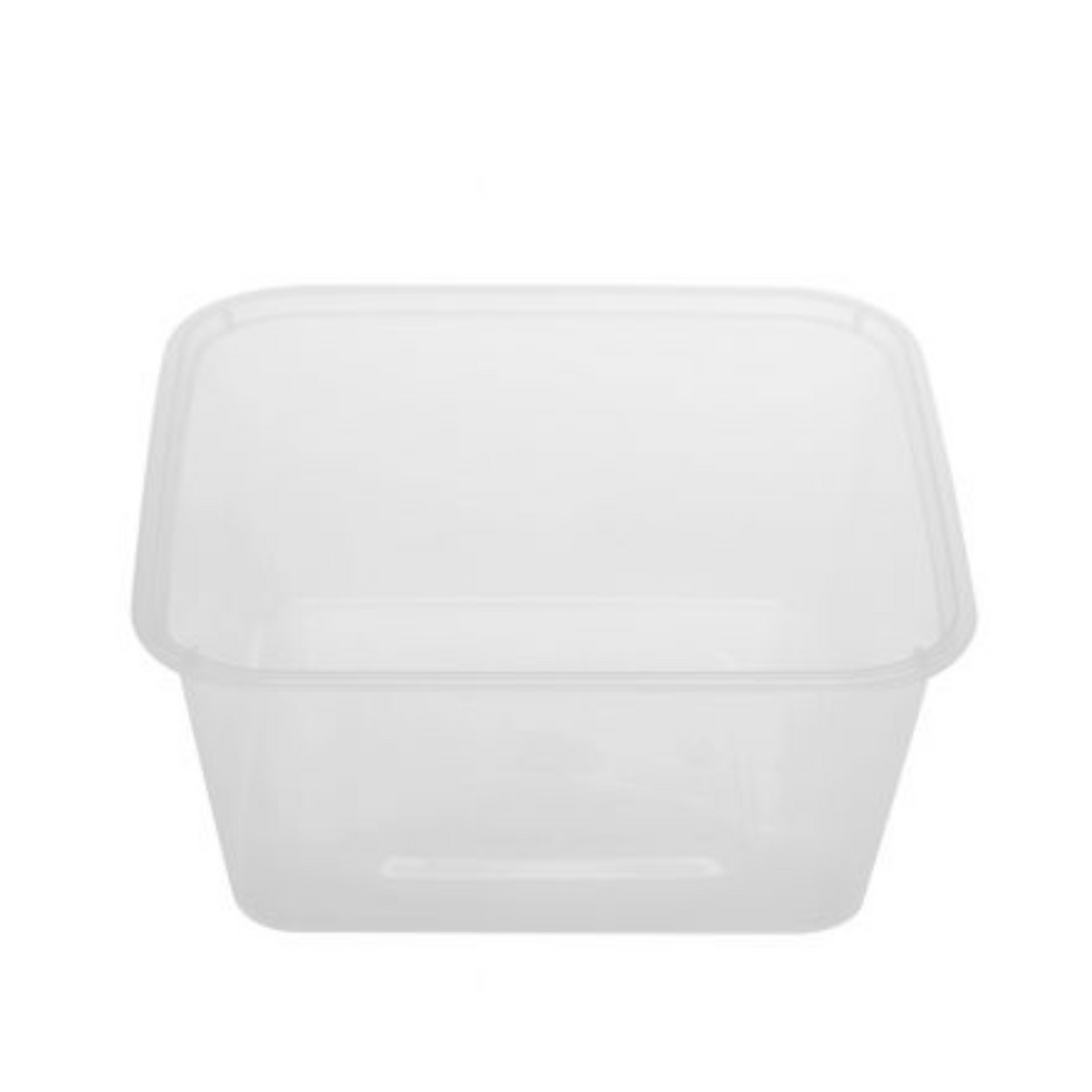 Takeaway: Square Container 710ml + Lid - 10pcs — The Home Shoppe