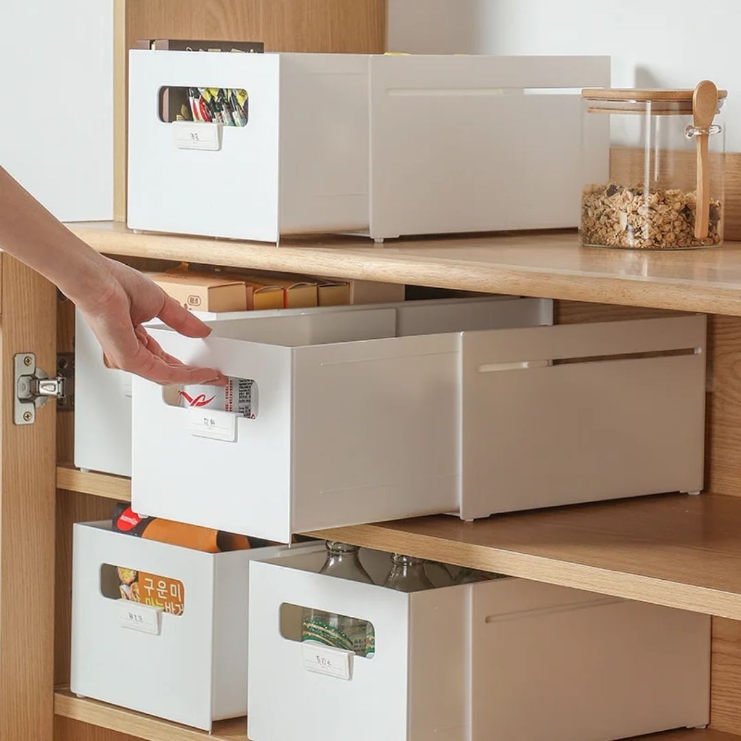 Extend It Retractable Storage Organiser Box Wardrobe Kitchen Adjustable ...