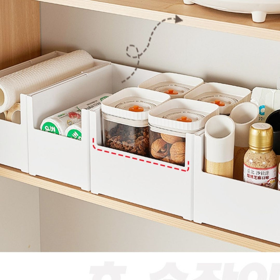 Extend It Retractable Storage Organiser Box Wardrobe Kitchen Adjustable ...