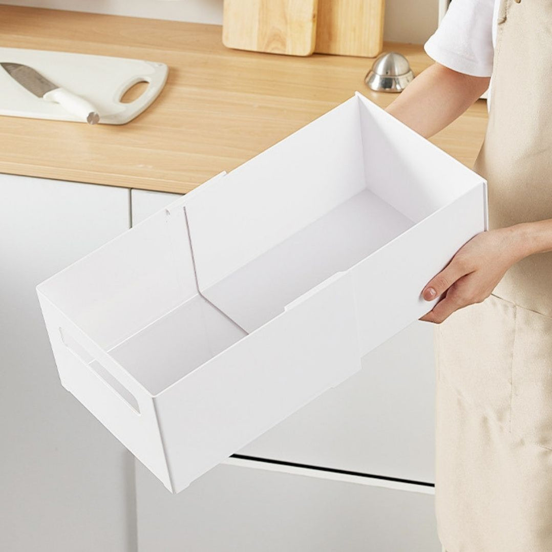 Extend It Retractable Storage Organiser Box Wardrobe Kitchen Adjustable ...