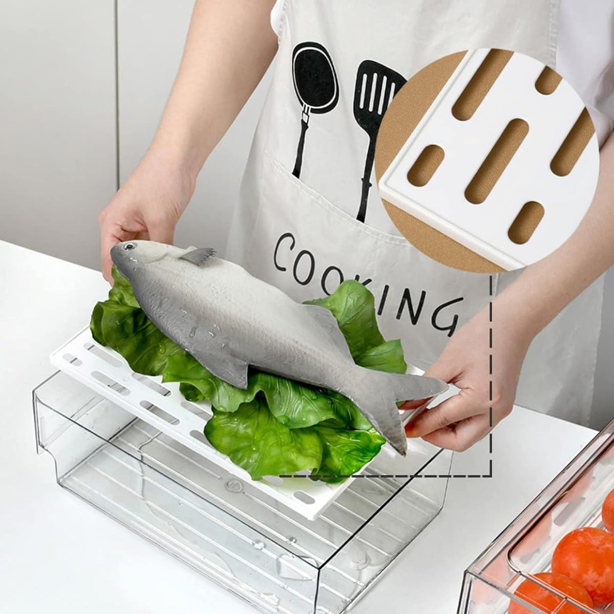 Terrafresh Wave Fridge Storage Deep Drawer 30cm — The Home Shoppe