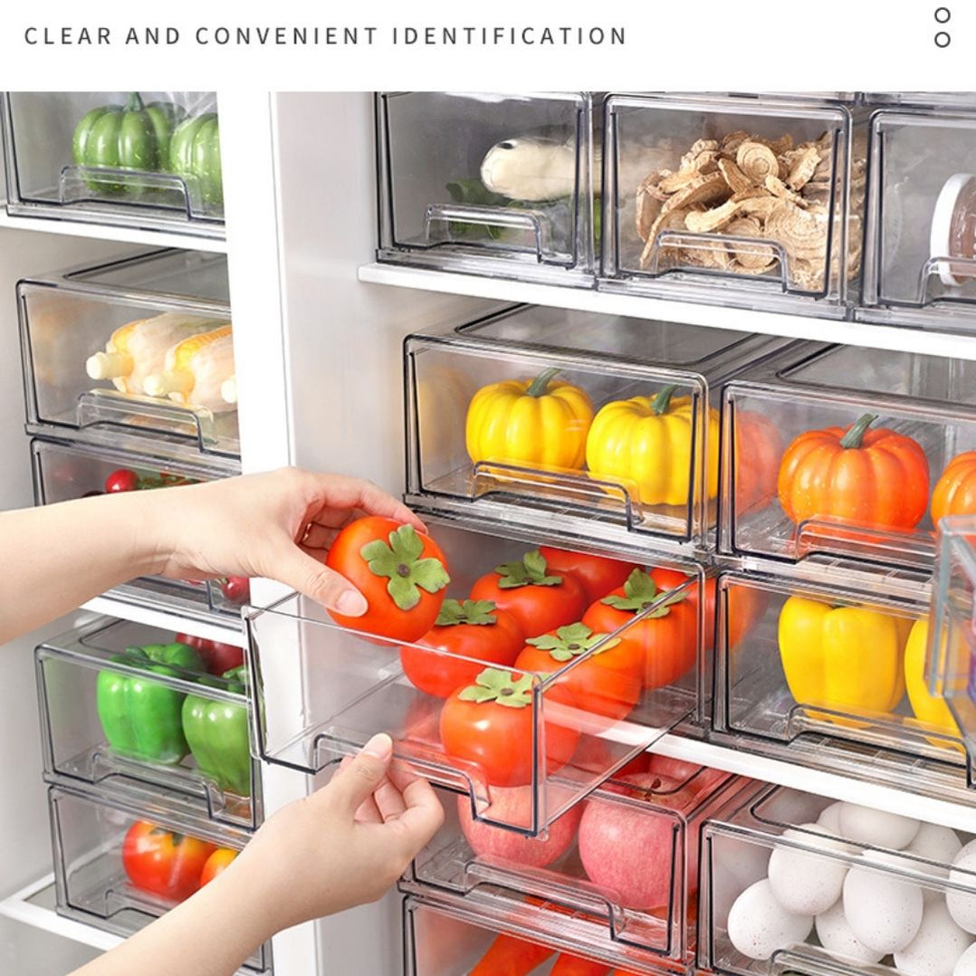 Multi-purpose Clear Storage Drawer Box (2 Sizes) — The Home Shoppe
