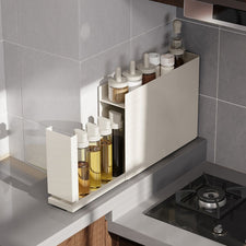Kitchen Counter Top Pull-Out Hidden Slim Spice Rack — The Home Shoppe