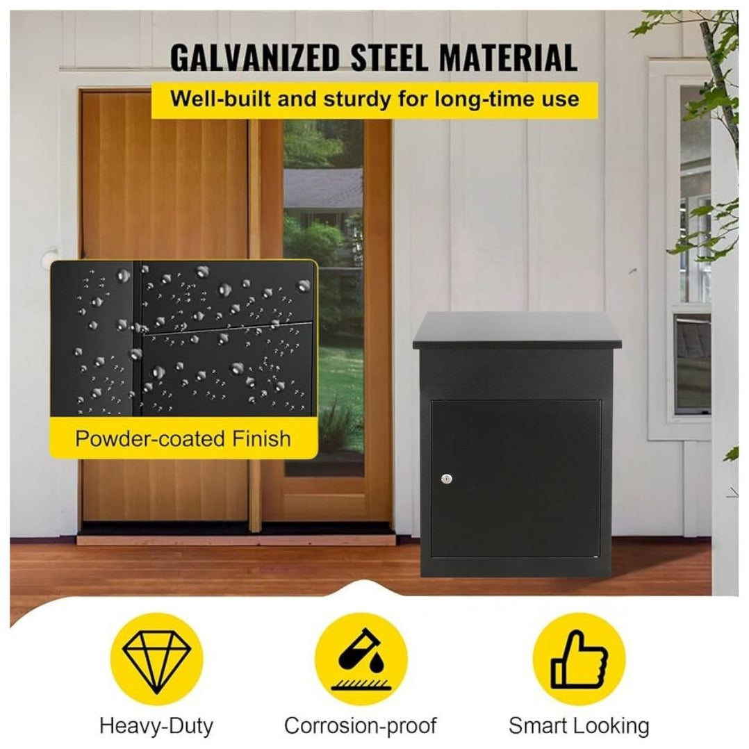 Coby Low Outdoor Lockable Parcel Drop Box CP02 Weather resistant ...