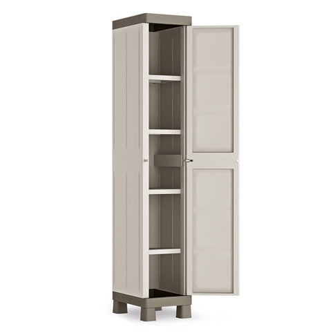 Kis Excellence 1 Door indoor lockable Plastic Cabinet — The Home Shoppe
