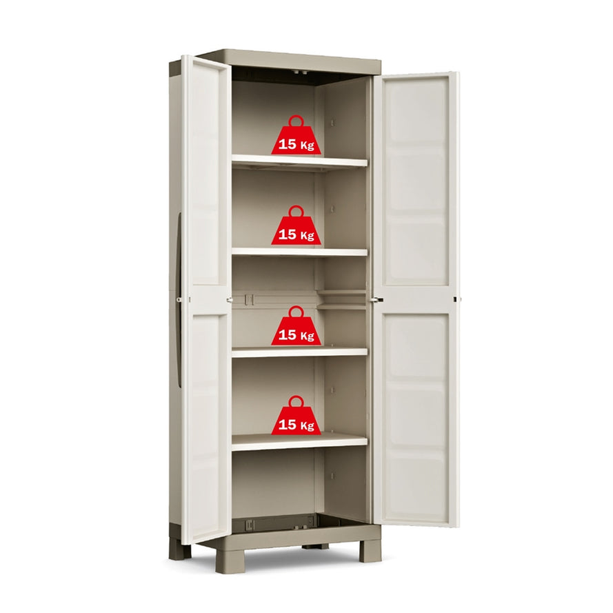 KIS Excellence Utility Plastic Storage Cabinet — The Home Shoppe