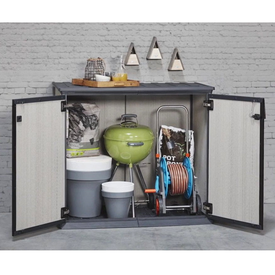 Keter Patio Store Garden Shed Waterproof Balcony Terrace Storage — The ...
